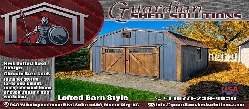 Built to Protect, Made to Last | Guardian Shed Solutions